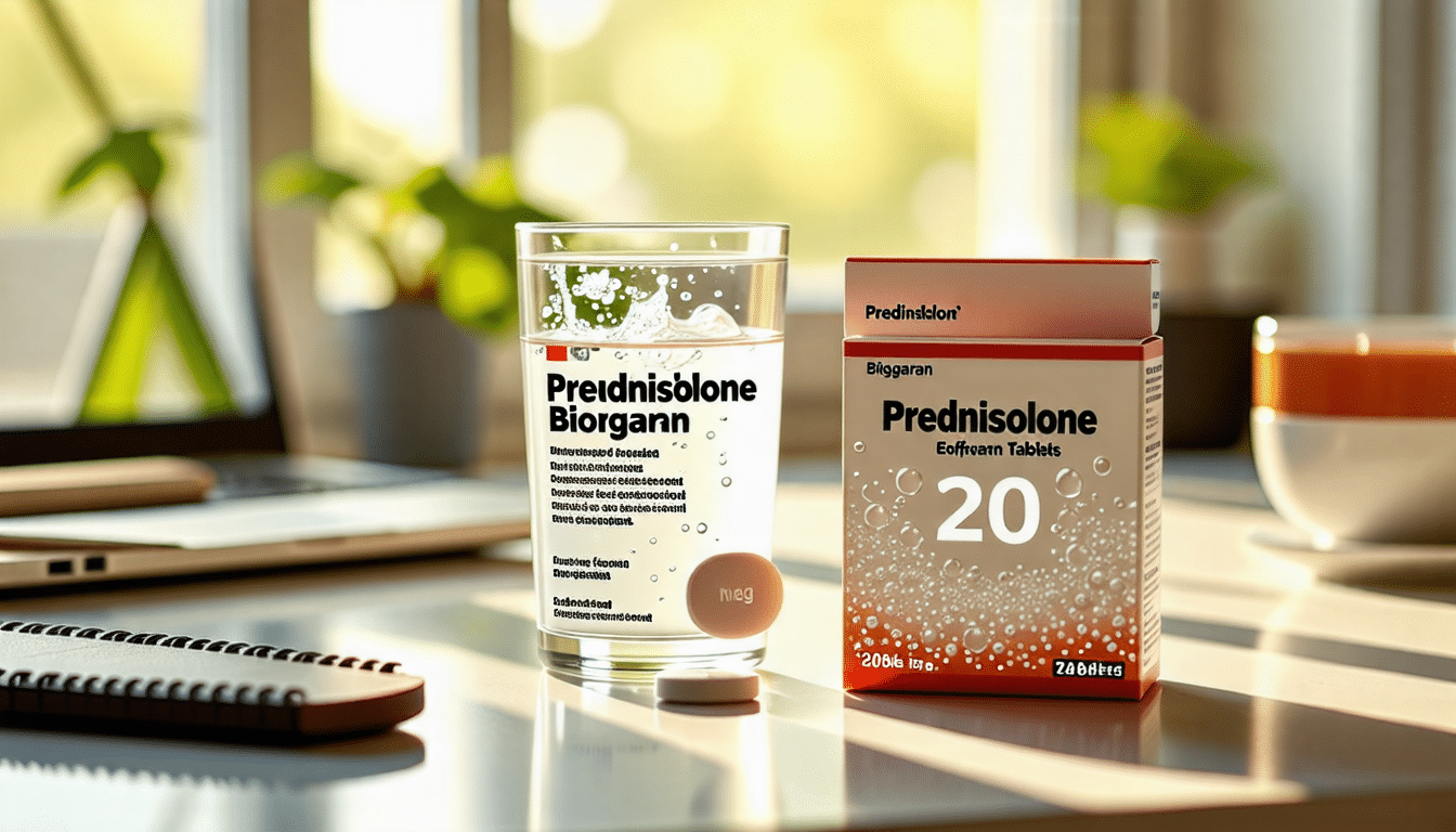 Mon expérience avec la prednisolone Biogaran 20 mg : un soulagement ...