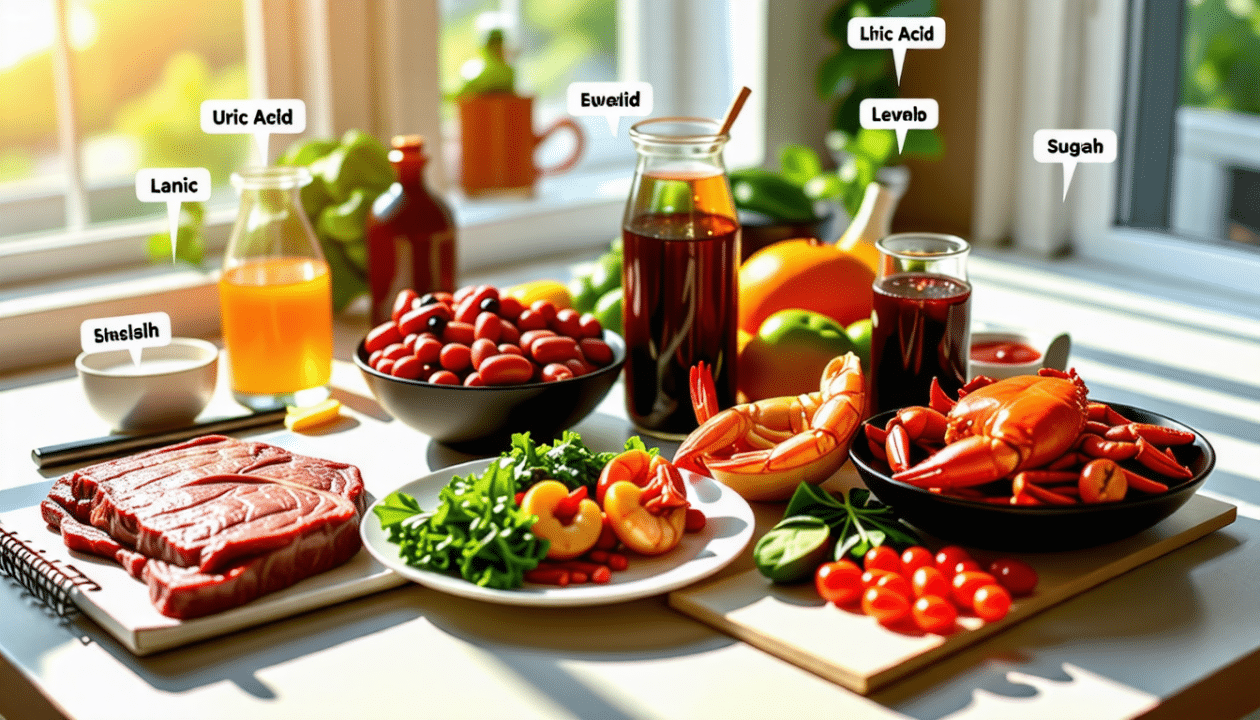 Les 7 aliments à bannir pour maîtriser votre acide urique