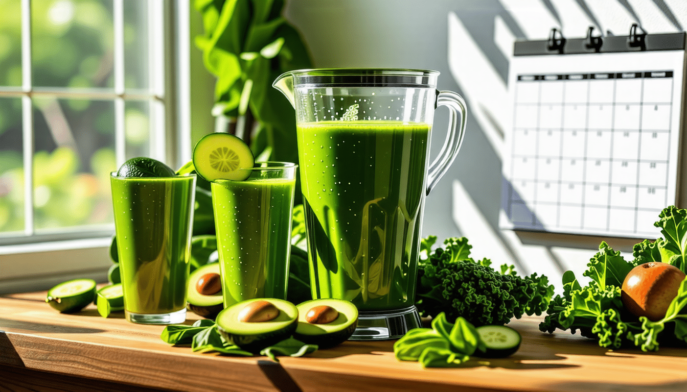Smoothies Verts : Mon Expérience pour Équilibrer Mes Cycles