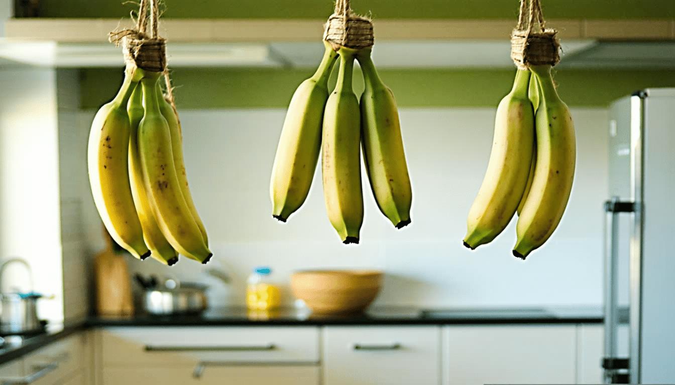 « j’ai testé cette méthode méconnue et mes bananes ont mûri deux fois ...
